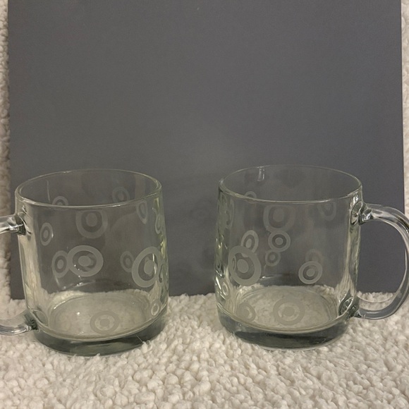Target | Dining | Target Clear Glass Coffee Mug Set With Circle Design ...